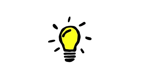 Light Bulb Scribble Animation Doodle Whi... | Stock Video | Pond5