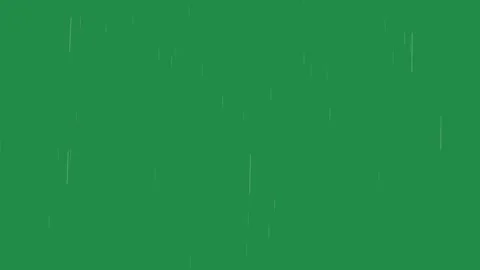 Light drizzle animation on a green scree... | Stock Video | Pond5