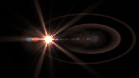 light effect and fare for present and tr... | Stock Video | Pond5