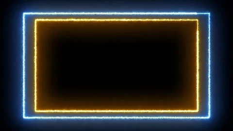 Light effect frame background. rectangul... | Stock Video | Pond5