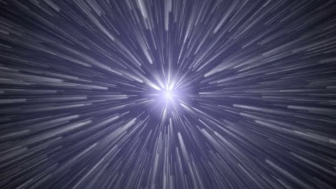 Light Effect with a Move to the Center | Stock Video | Pond5