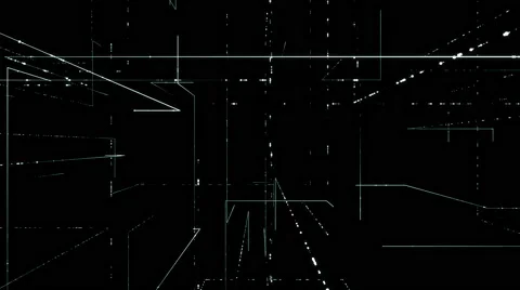 Light grid particle animation, seamless ... | Stock Video | Pond5