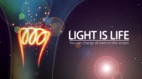 After Effects Template ~ AE: Light is life #51652621 | Pond5