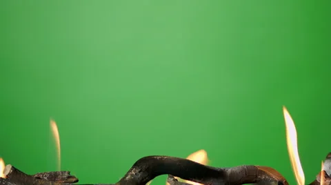 Light moving fire flame of the fireplace... | Stock Video | Pond5