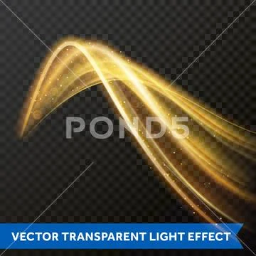 Light multi line tracing effect. Vector fire light flare trace ~ Clip Art #88218875