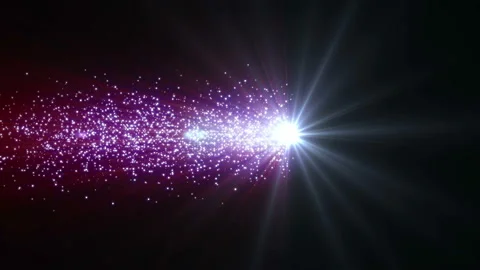 light particle spark ray motion 4k | Stock Video | Pond5