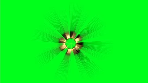 Light rays on green screen | Stock Video | Pond5