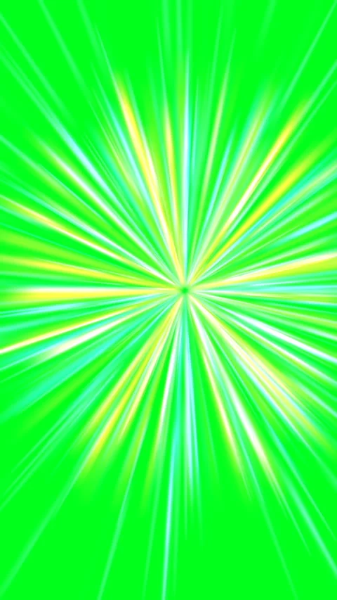 Light Rays On Green Screen vertical vide... | Stock Video | Pond5