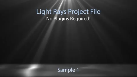 Light Rays Project File Version 2 ~ After Effects #305142138