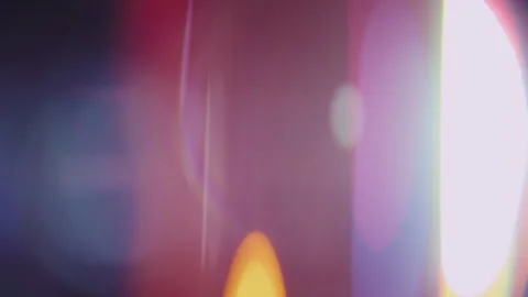 Light rays, realistic color bokeh lens f... | Stock Video | Pond5