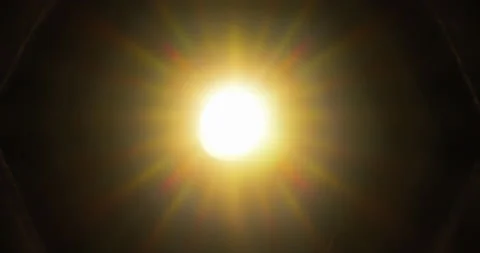 Light rays shining through old camera le... | Stock Video | Pond5