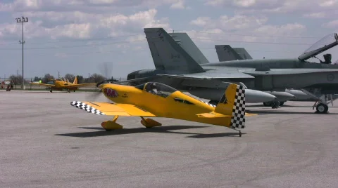 Light Sport single propeller engine aero... | Stock Video | Pond5