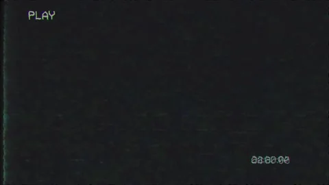 Light VHS defects overlay, noise and art... | Stock Video | Pond5