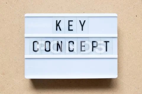 Photograph: Lightbox with word key concept on wood background #228866487