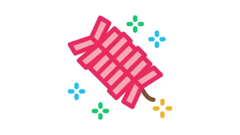 lighted cracker Icon Animation | Stock Video | Pond5