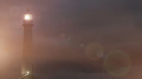 Lighthouse Night Stock Video Footage | Royalty Free Lighthouse Night ...