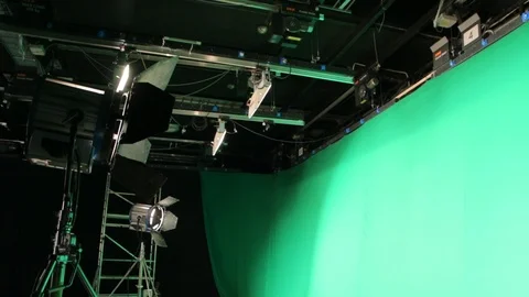 Green Screen Lighting Stock Video Footage | Royalty Free Green Screen ...