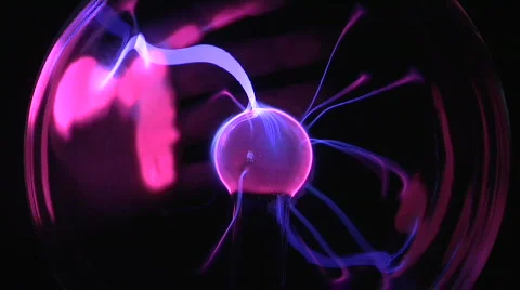 Lightning Ball Electric Plasma Energy Sp... | Stock Video | Pond5