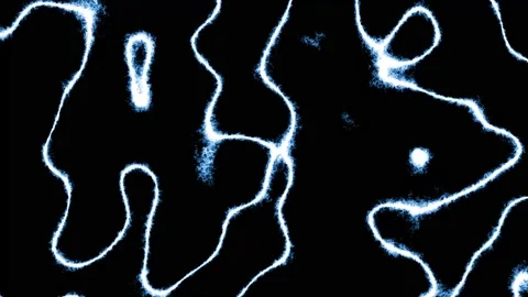 Lightning bend fractal noise glow animat... | Stock Video | Pond5