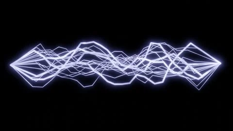 Lightning Effect Black Screen, Electrica... | Stock Video | Pond5