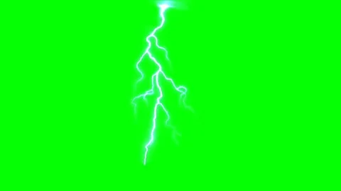 Lightning Green Screen Stock Footage ~ Royalty Free Stock Videos | Pond5