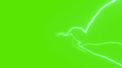 Lightning Green Screen Stock Footage ~ Royalty Free Stock Videos | Pond5