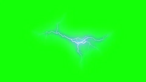 Lightning Green Screen Stock Footage ~ Royalty Free Stock Videos | Pond5