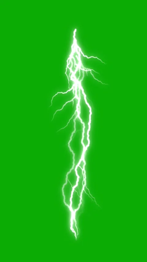 Lightning Green Screen Stock Footage ~ Royalty Free Stock Videos | Pond5