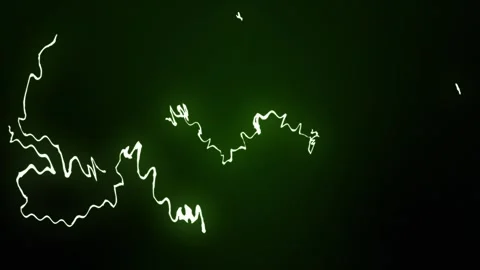 Lightning strike sparks lines animation ... | Stock Video | Pond5