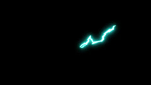 Lightning thunder animation of cartoon e... | Stock Video | Pond5