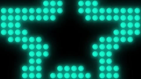 Lights Board Loop LED Background Animati... | Stock Video | Pond5