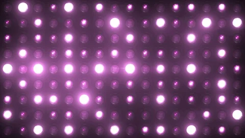 Lights Flashing Pink Purple Board 4K | Stock Video | Pond5