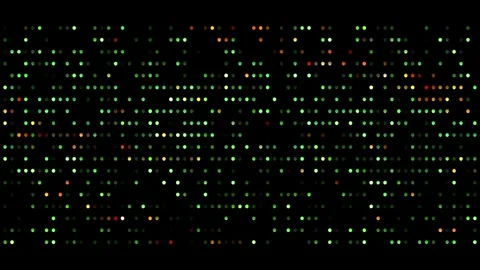 Lights of a server front panel blinking ... | Stock Video | Pond5