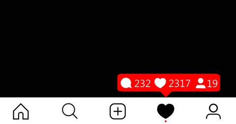 Likes counter with alfa channel animatio... | Stock Video | Pond5