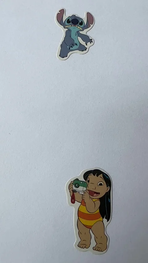 Lilo and Stitch Cartoon Characters, Stic... | Stock Video | Pond5