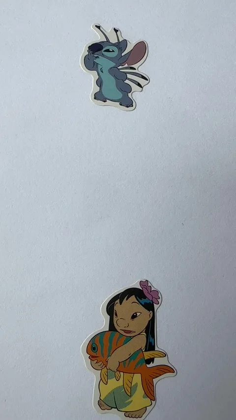 Lilo and Stitch Cartoon Characters, Stic... | Stock Video | Pond5