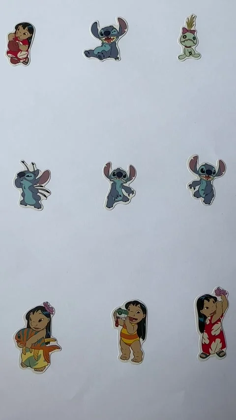 Lilo and Stitch Cartoon Characters, Stic... | Stock Video | Pond5