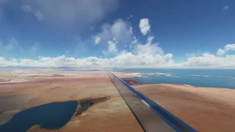 The Line - Aerial view of the city of th... | Stock Video | Pond5