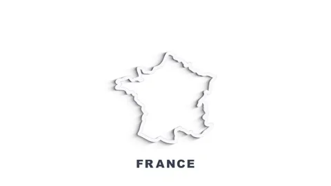 Line Flag of France - different types Fr... | Stock Video | Pond5