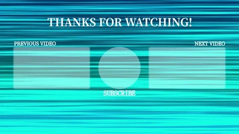 Line gradation YouTube end card ending s... | Stock Video | Pond5