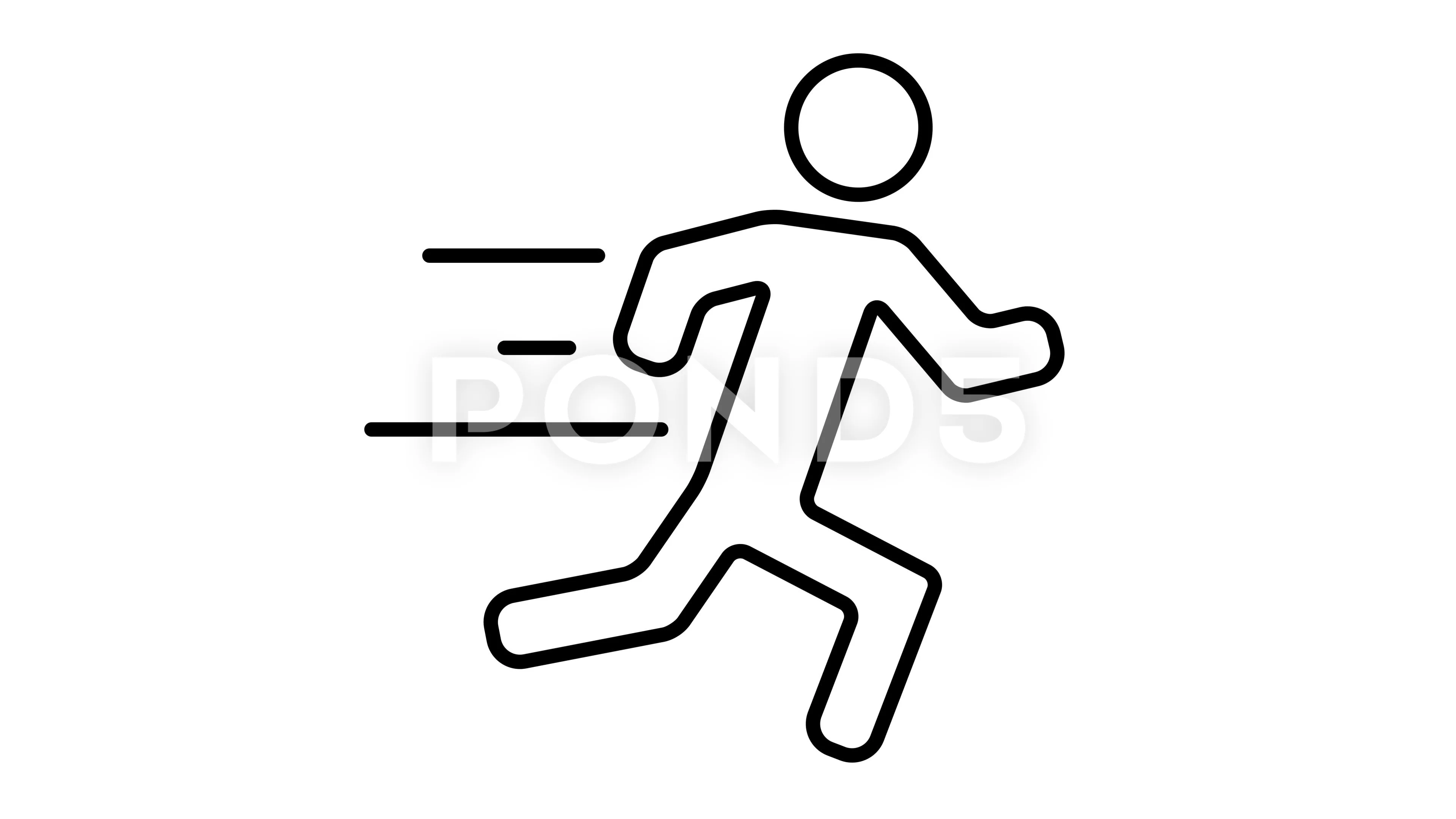 Running Symbol