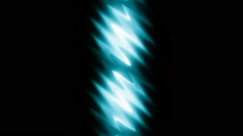 Line with moving wavy lights. Motion. Be... | Stock Video | Pond5