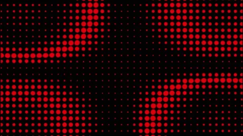 Linear wave dot interlocking animation m... | Stock Video | Pond5