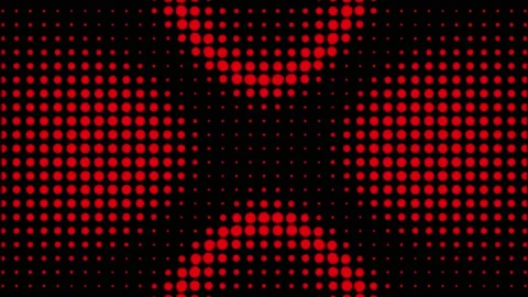 Linear wave dot interlocking animation m... | Stock Video | Pond5