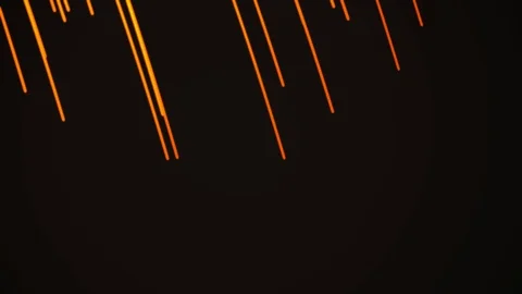 Lines falling down on black background. ... | Stock Video | Pond5