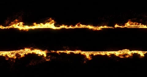 lines of fire and flames spreading outwa... | Stock Video | Pond5