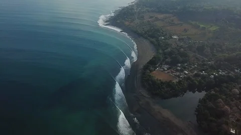 Lines of Pure energy, wave Perfection Ae... | Stock Video | Pond5