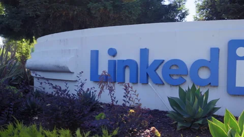 LinkedIn Headquarters Sign In Maude Ave,... | Stock Video | Pond5