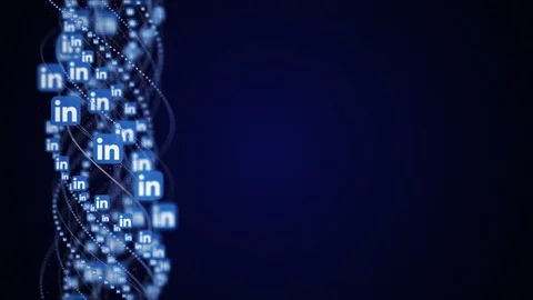 LINKEDIN Logo Animation, with Alpha Chan... | Stock Video | Pond5