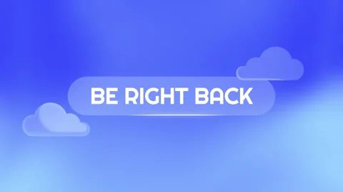 Liquid Glass Be Right Back Stream Overla... | Stock Video | Pond5